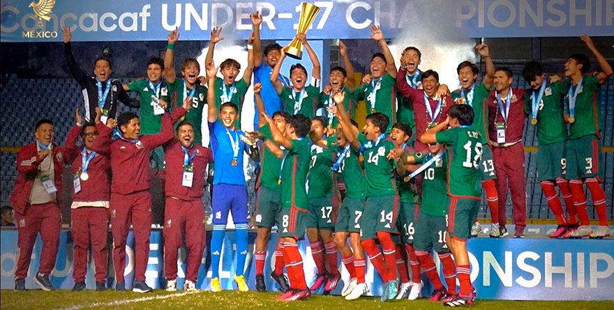 México campeón del Sub-15 de Concacaf | Dale León